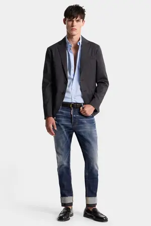 Dsquared2 Pinstriped Single Breasted Blazer