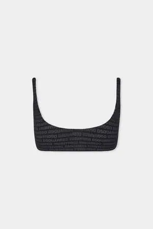 Dsquared2 Logo Bikini Top