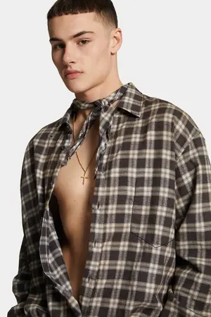 Dsquared2 Magliano X Butch Check Shirt