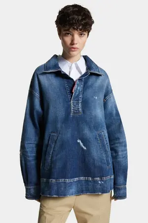 Dsquared2 Relaxed Fit Denim Shirt