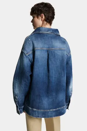 Dsquared2 Relaxed Fit Denim Shirt