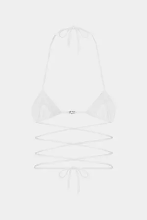 Dsquared2 Icon Clubbing Bikini Triangle Top
