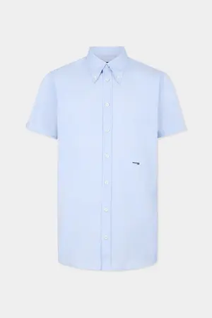 Dsquared2 Short Easy Slim Shirt - Blue