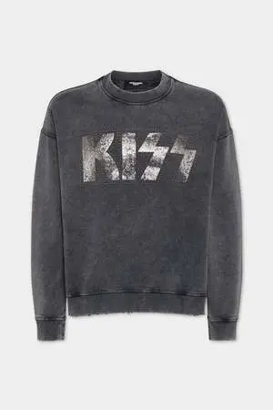 Dsquared2 Kiss X Crewneck Sweatshirt - Grey
