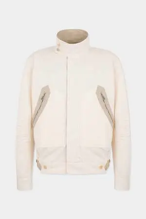 Dsquared2 80's Sunset Bomber Jacket - White