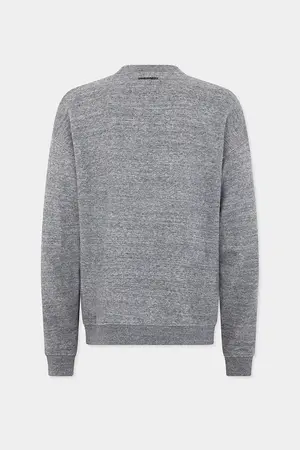 Dsquared2 Iconique Relaxed Fit Crewneck Sweatshirt