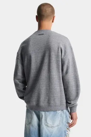 Dsquared2 Iconique Relaxed Fit Crewneck Sweatshirt