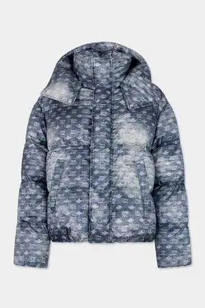 Dsquared2 Monogram Down Jacket - Black