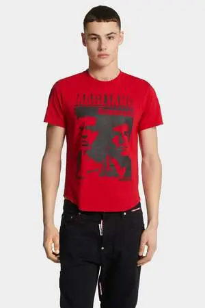 Dsquared2 X Magliano Graphic Print T-shirt - Red