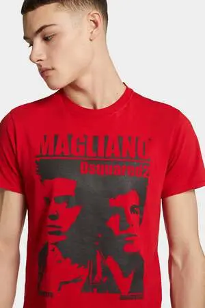 Dsquared2 X Magliano Graphic Print T-shirt - Red
