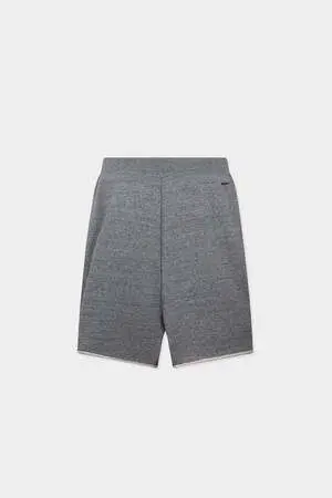 Dsquared2 Iconique Cotton Fleece Shorts