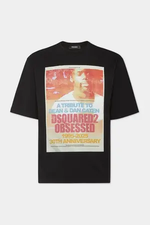 Dsquared2 Loose Fit Fashion Show T-shirt - Black