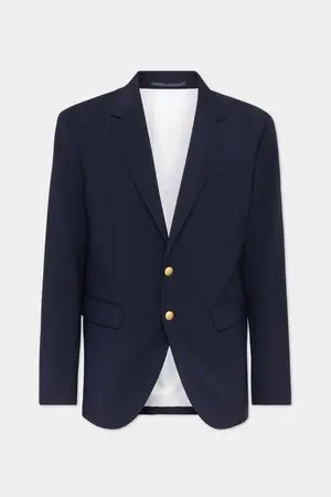 Dsquared2 Relaxed Shoulder Blazer - Blue
