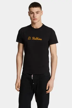 Dsquared2 X Magliano Slim Fit Cropped T-shirt