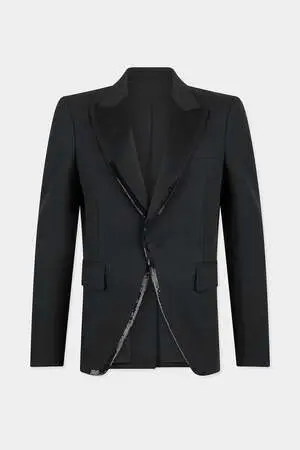 Dsquared2 Embroidered Collar Single-breasted Blazer