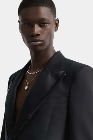 Dsquared2 Embroidered Collar Single-breasted Blazer