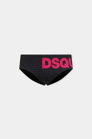 Dsquared2 Logo Swim Brief - Black
