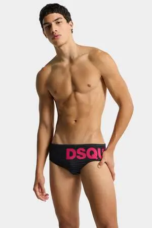 Dsquared2 Logo Swim Brief - Black