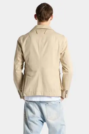 Dsquared2 Military Chic Utility Cotton Jacket