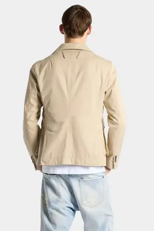 Dsquared2 Military Chic Utility Cotton Jacket