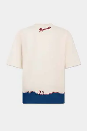 Dsquared2 Aloha Souvenir Loose Fit T-shirt