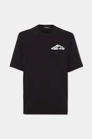 Dsquared2 Icon New Generation Loose Fit Pocket T-shirt - Black