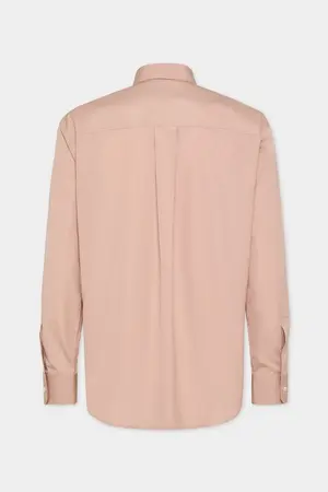 Dsquared2 Drop Shoulder Shirt With Logo Detail - Pink