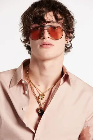 Dsquared2 Drop Shoulder Shirt With Logo Detail - Pink