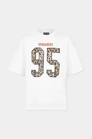 Dsquared2 Loose Fit T-shirt With Graphic Print - White