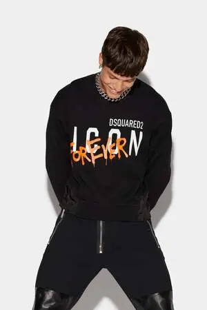 Dsquared2 Icon Forever Sweatshirt - Black