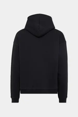 Dsquared2 Icon Relaxed Fit Hoodie - Black