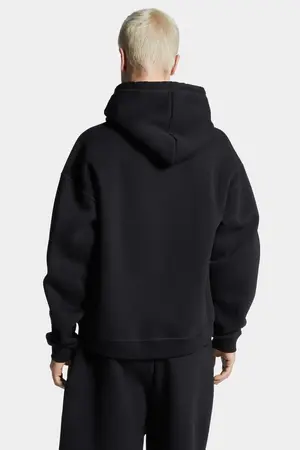 Dsquared2 Icon Relaxed Fit Hoodie - Black