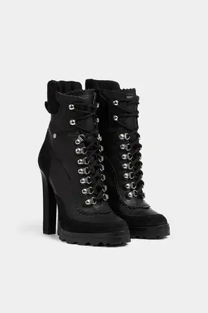 Dsquared2 Canadian Hiking Heeled Ankle Boots