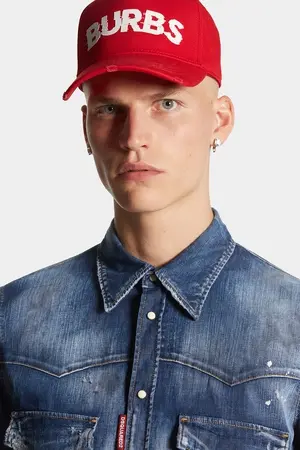 Dsquared2 Distressed Denim Western Shirt