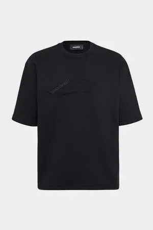 Dsquared2 Icon New Generation Loose Fit Sl Crewneck - Black