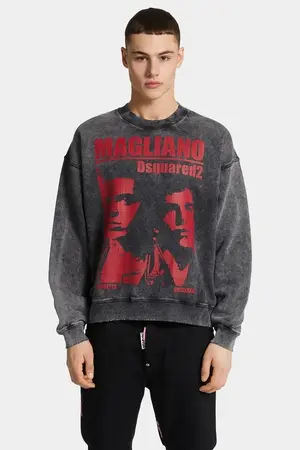 Dsquared2 Magliano X Rock Relax Fit Sweatshirt