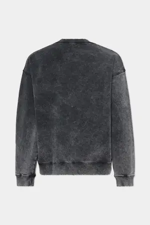Dsquared2 Magliano X Relaxed Fit Printed Sweatshirt