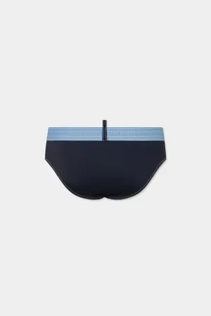 Dsquared2 Swim Briefs With Side Logo And Drawstring Waist
