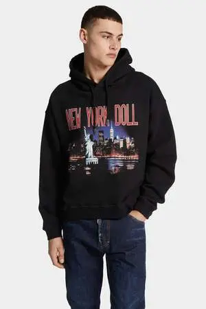 Dsquared2 Vaquera X Relax Fit Hoodie