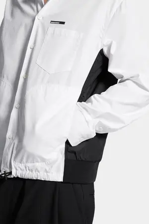 Dsquared2 Drawstring Hybrid Shirt