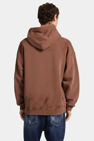 Dsquared2 Distressed Logo Hoodie