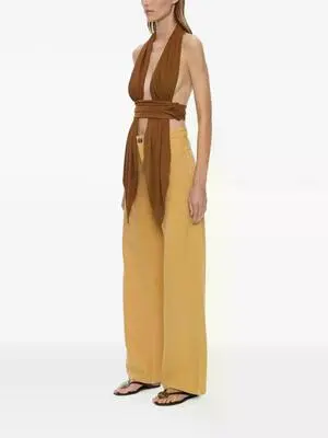Christopher Esber Draped Halterneck Top