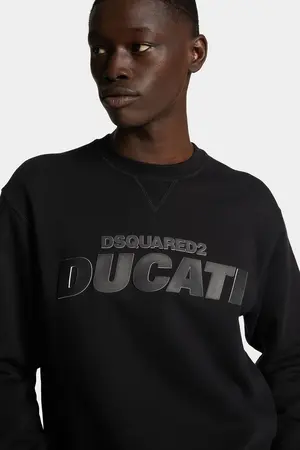 Dsquared2 Ducati Logo Crewneck Sweatshirt