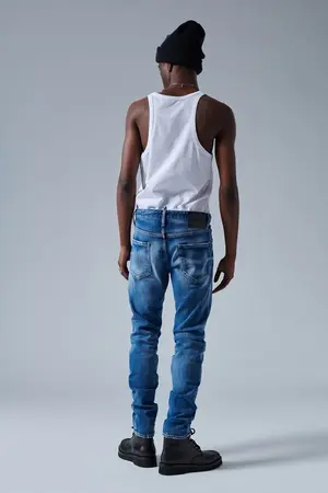 Dsquared2 Medium Wash Icon Cool Guy Jeans