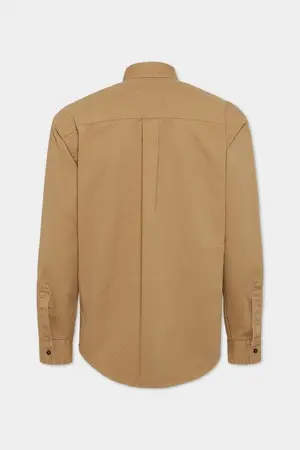 Dsquared2 Military Shirt With Embroidered Patches