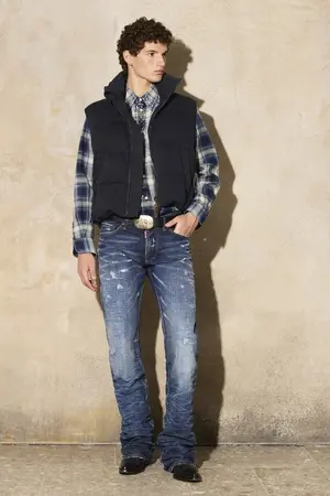 Dsquared2 Embellished Checked Shirt