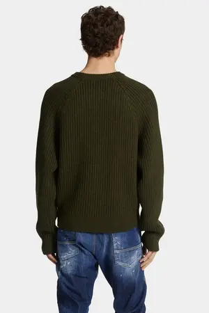 Dsquared2 Crewneck Corn Stitch Pullover