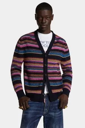 Dsquared2 Striped Cardigan