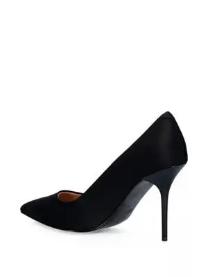 Moschino Logo Print Pointed-toe Pumps