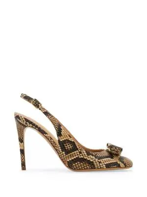 Ferragamo Printed Pumps